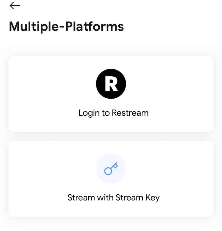 Stream to Multiple Platforms with Restream | Live Now - Live Stream app