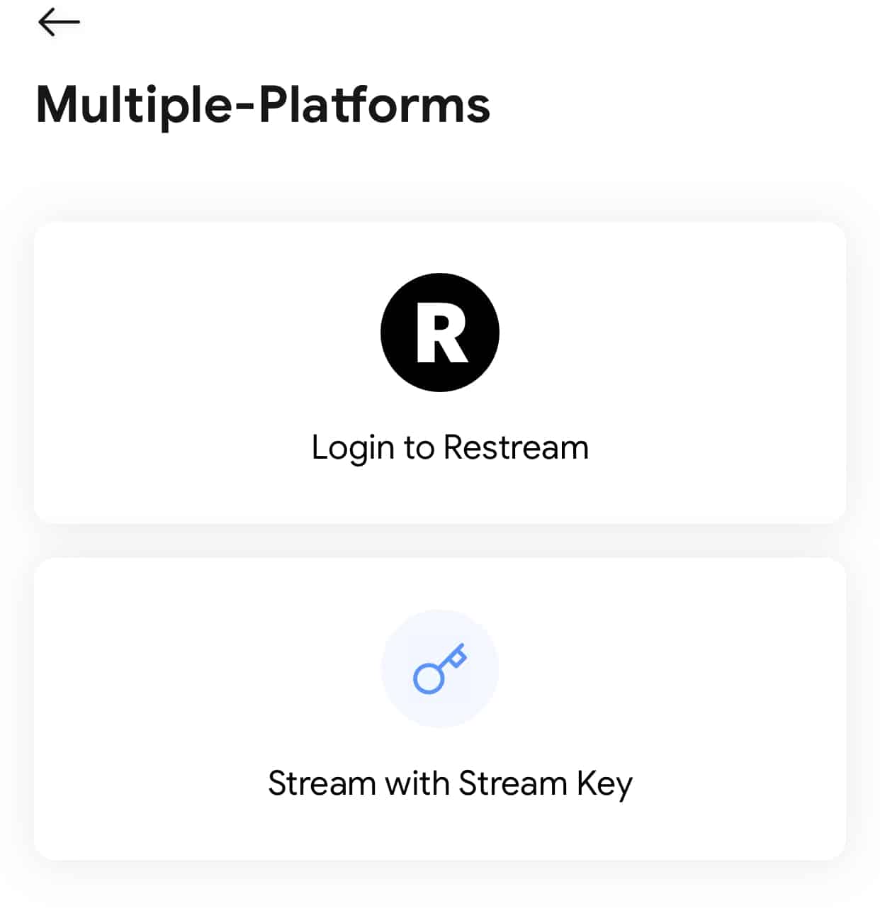 Stream to Multiple Platforms with Restream | Live Now - Live Stream app