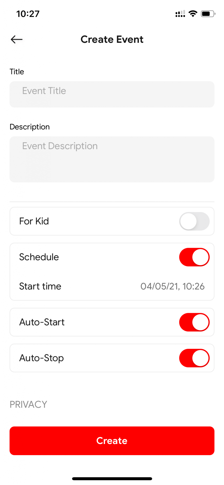 YouTube enable Auto-start & Auto-stop | Live Now - Live Stream app